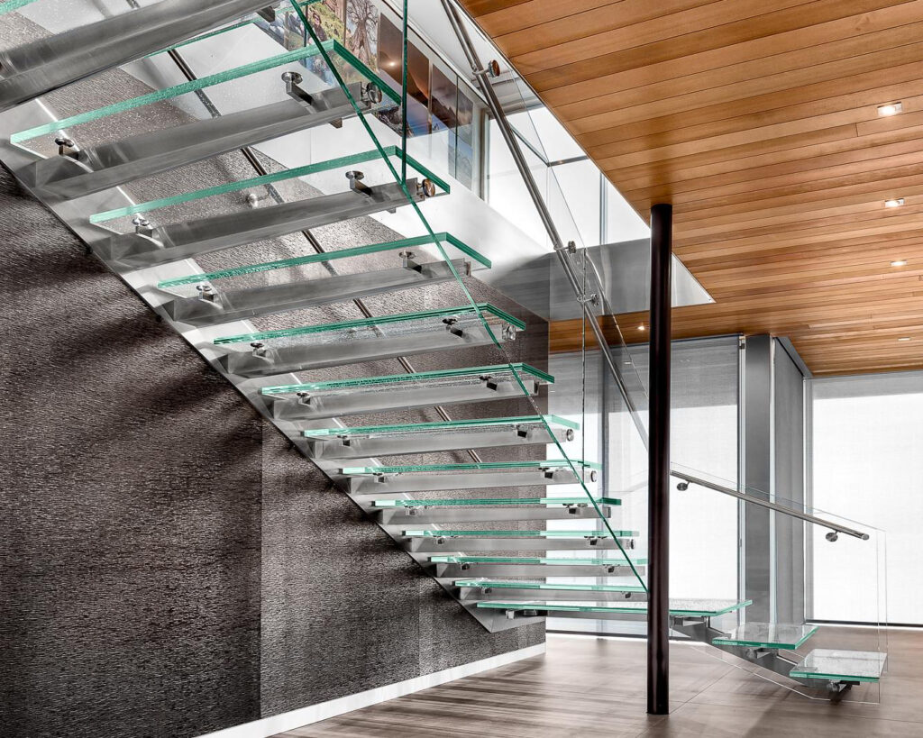 Elevating Spaces with a Glass Staircase - Glass Flooring Systems